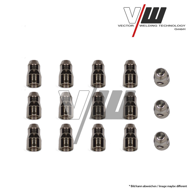 Electrodes for Plasma Cutting Torch P80, 15,12