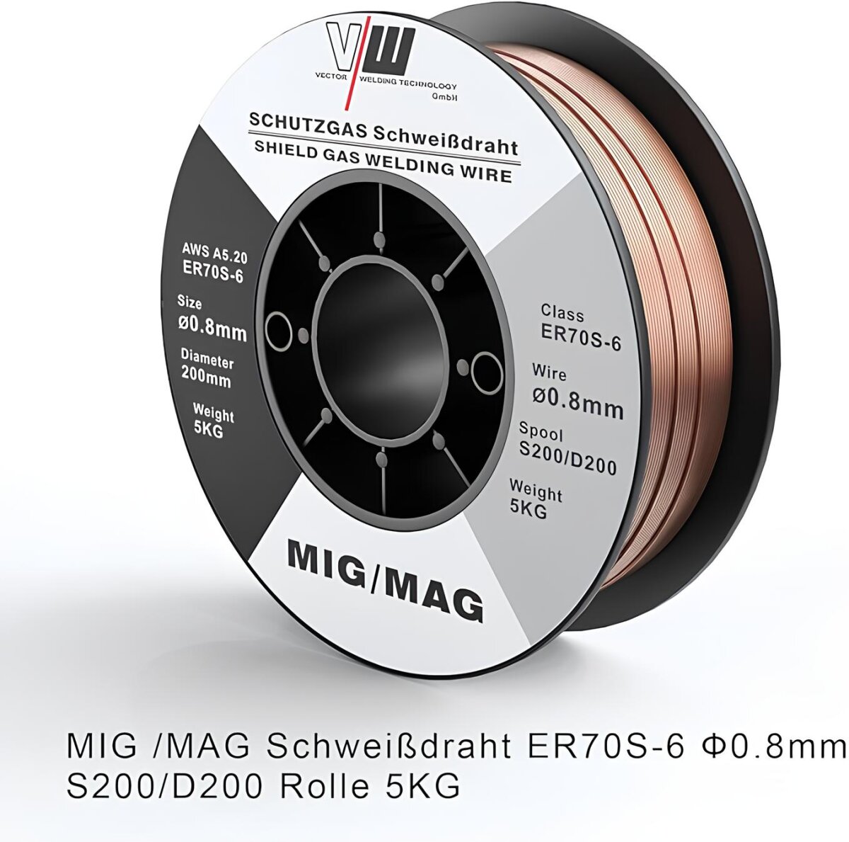 MIG MAG welding wire, cored wire, wire roll 0.6 / 0.8 / 1 | 5kg / 15k ...